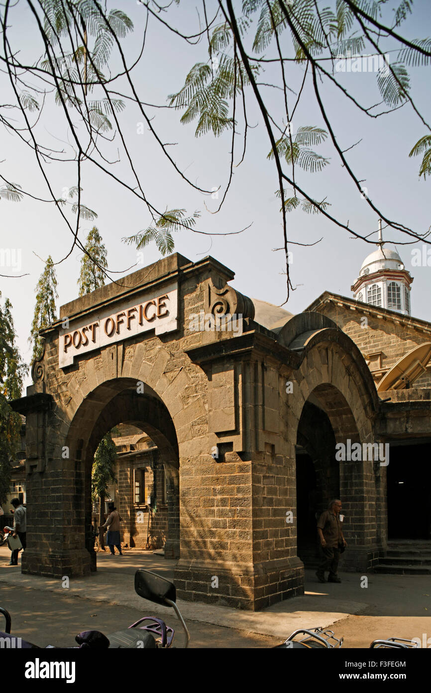 Heritage Post office GPO ; Pune ; Maharashtra ; India Stock Photo - Alamy