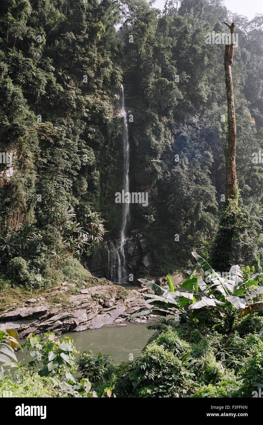 Waterfall ; River Beas ; Kullu valley ; Kulu ; Kullu ; Himachal Pradesh ...