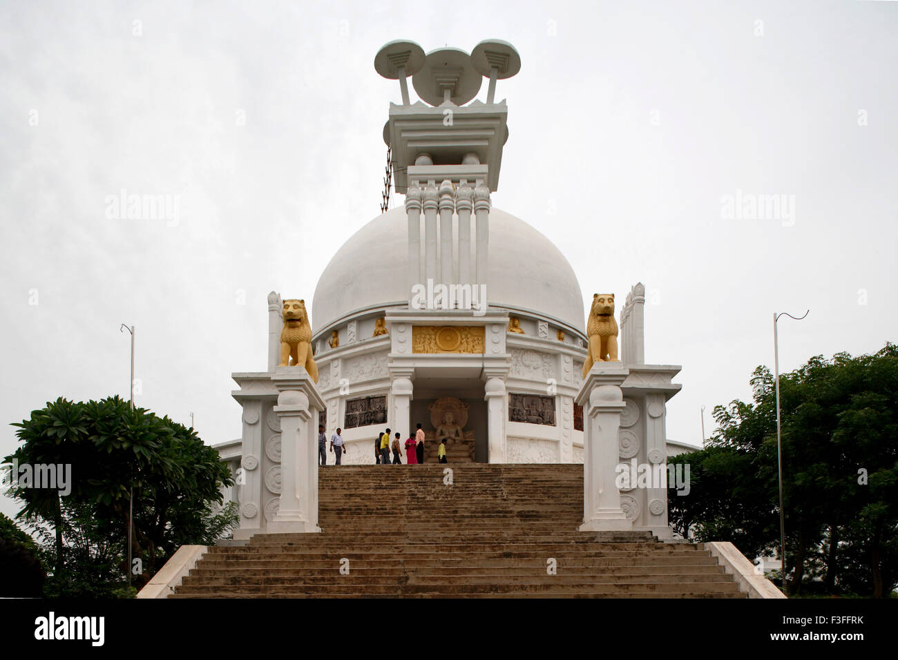 Dhauli temple hi-res stock photography and images - Alamy