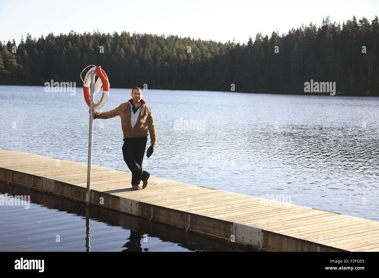 Pole with ring hi-res stock photography and images - Alamy