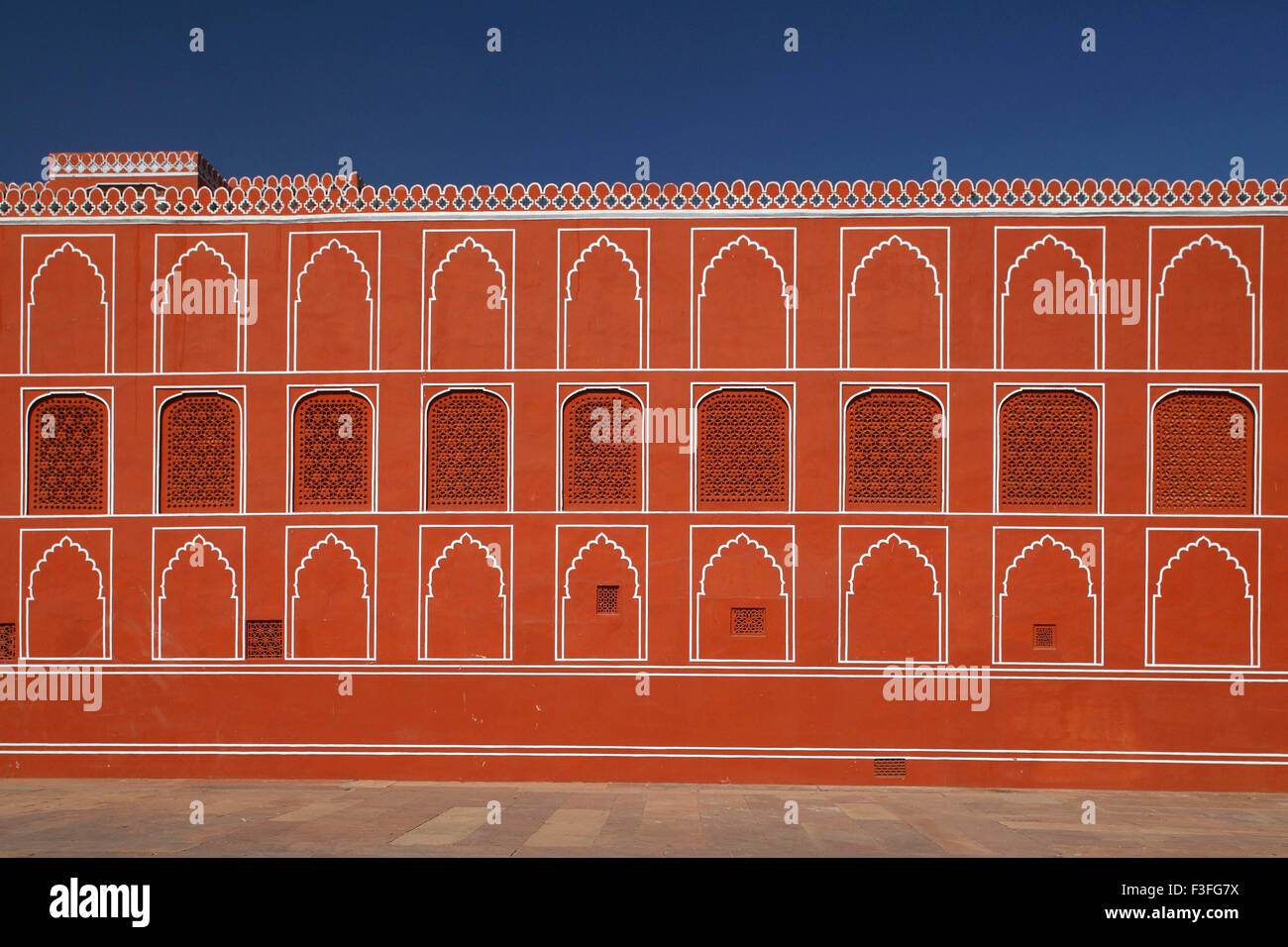 Heritage building City Palace ; Jaipur ; Rajasthan ; India Stock Photo ...