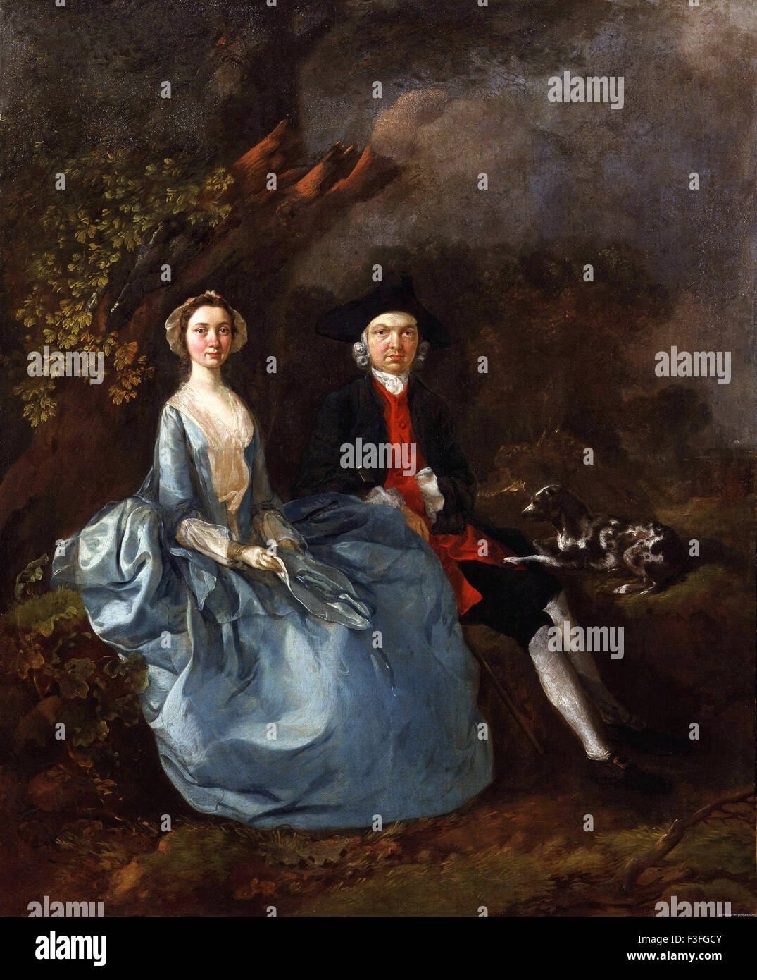 Thomas Gainsboroug - Sarah Kirby ; John Joshua Kirby Stock Photo - Alamy