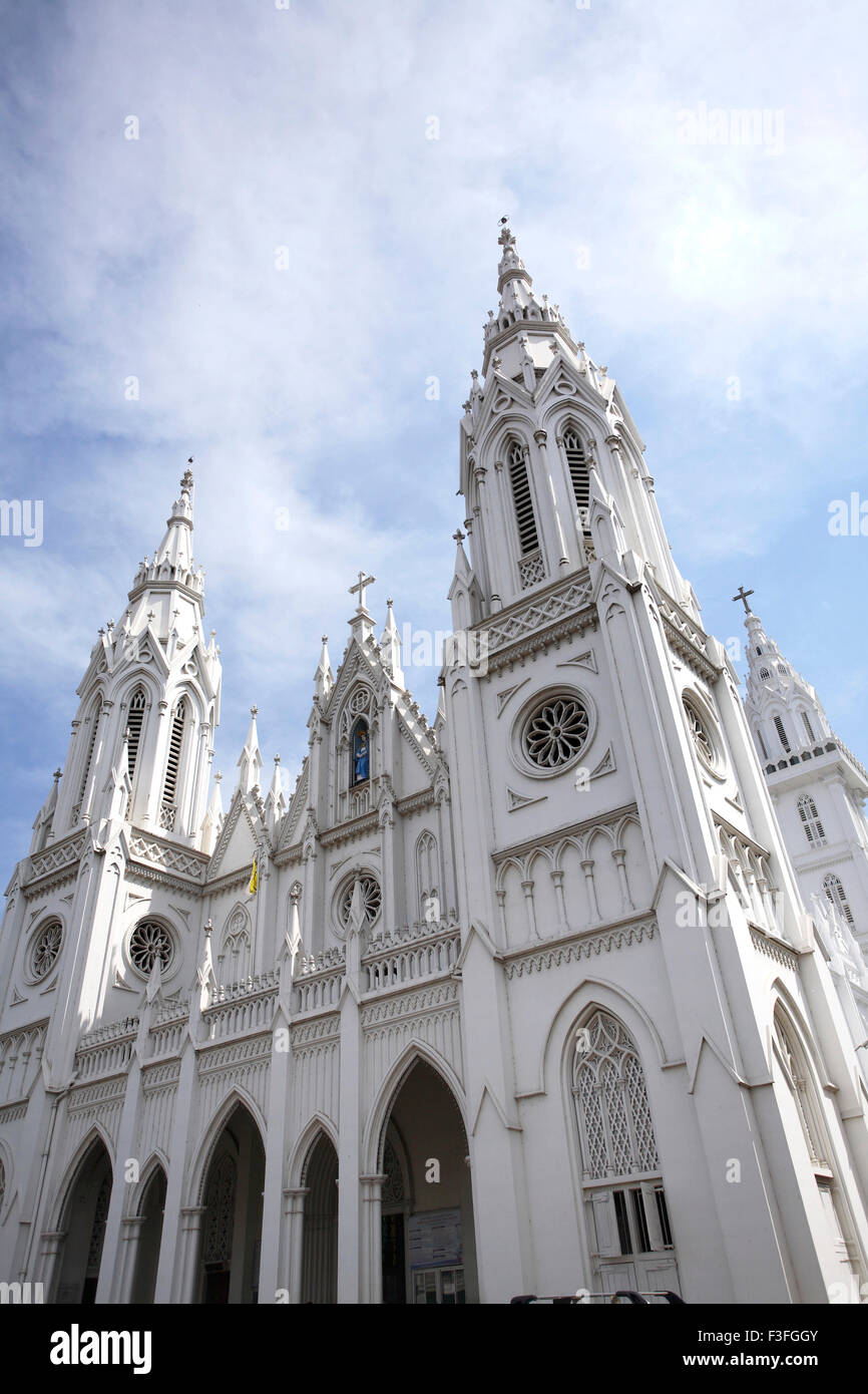Basilica of Our Lady of Dolours 146 ft high rear Bible tower 260 feet ...