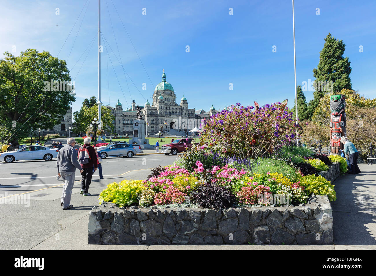Victoria Parliament Building Stock Photo - Alamy
