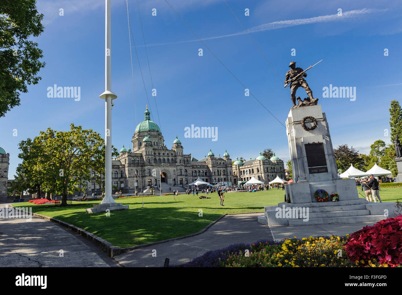 Victoria Parliament Building Stock Photo - Alamy