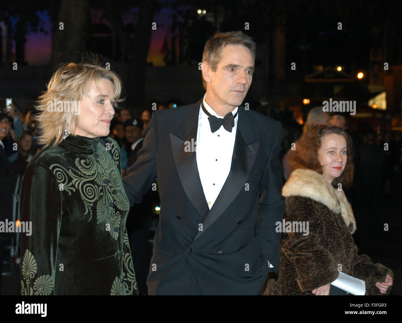 London, UK, 5th, Oct 2004: Jeremy Irons seen attending a film premier ...