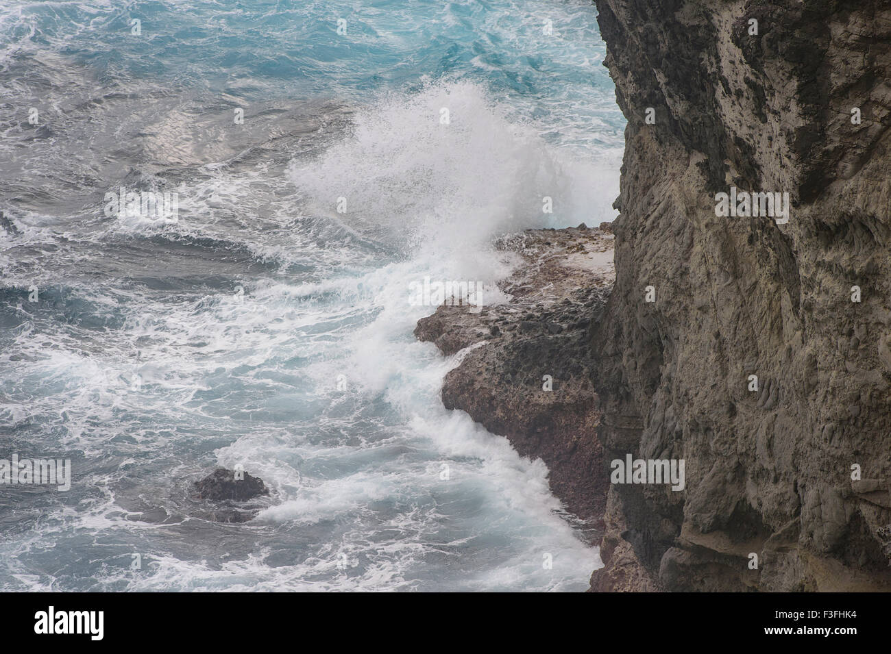 Rock formation and wave at Chawa View Deck, Batanes Island, Phillipines ...