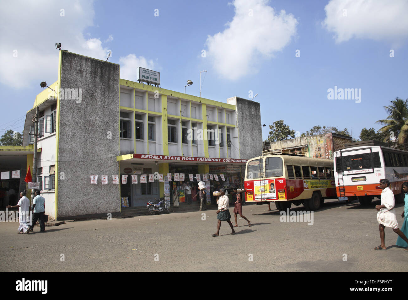 Transport ; KSRTC or Kerala State Road Transport Corporation ; Alleppey ...