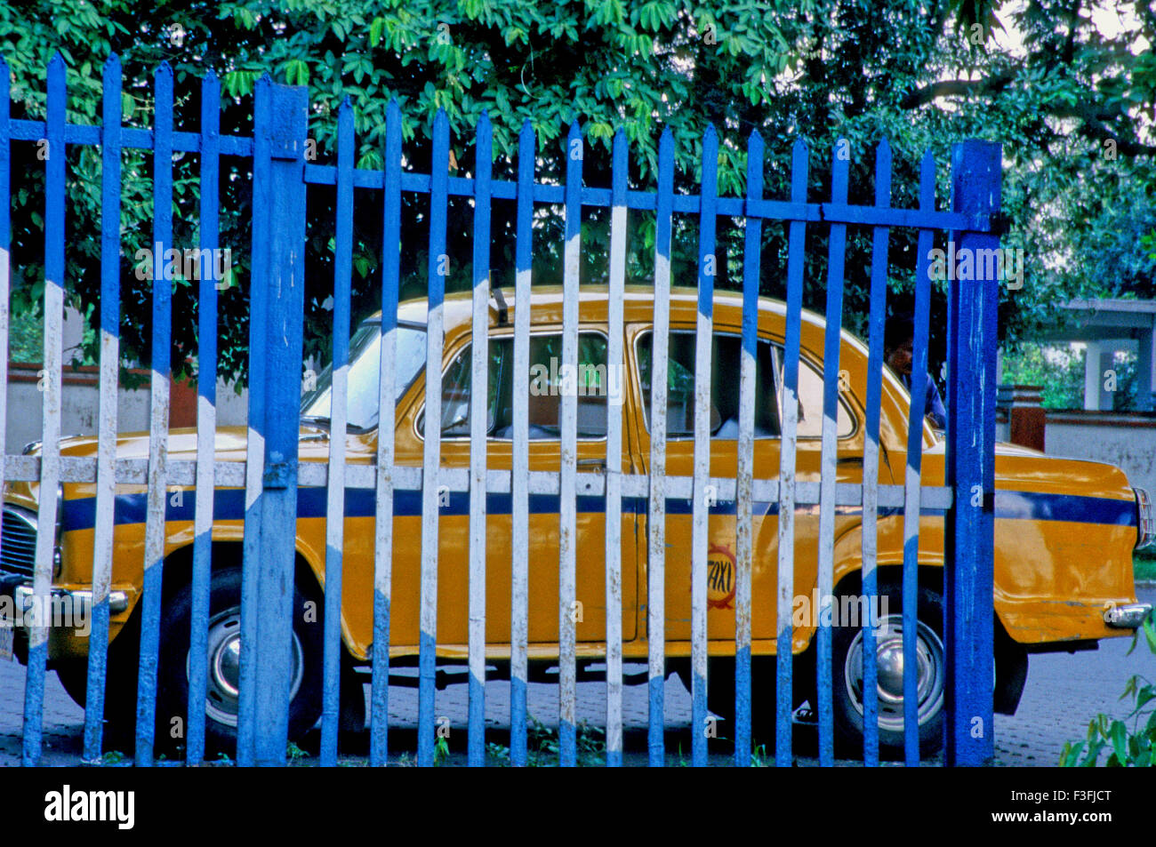 Typical Yellow color CAB Stock Photo - Alamy