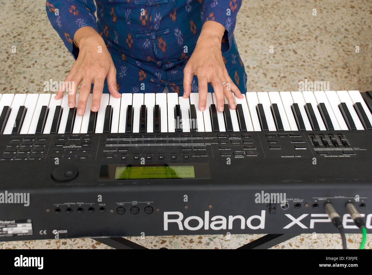 Musical Instruments ; Keyboard ; Music Work Station Stock Photo - Alamy
