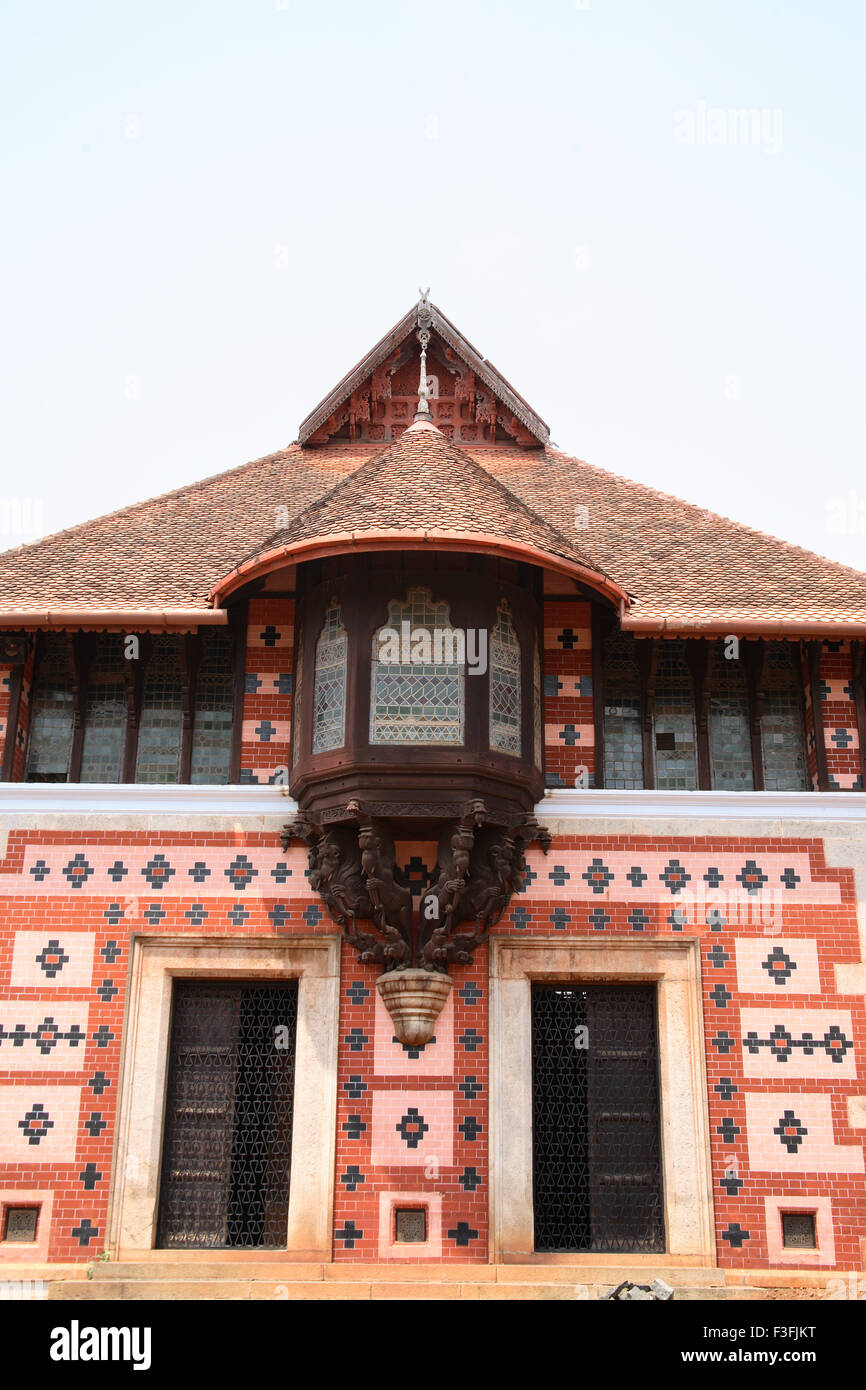 Architecture ; Napier museum building ; Trivandrum or ...