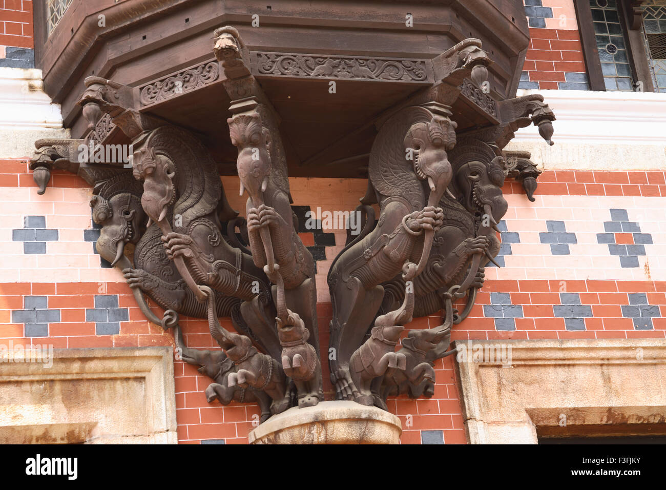 Architecture ; Napier museum building ; Trivandrum or ...