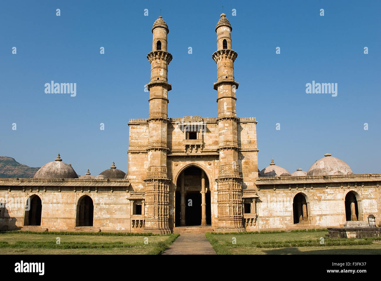 Champaner Pavagadh 15th century ruler Mahmud Begda Jami Masjid complex ...
