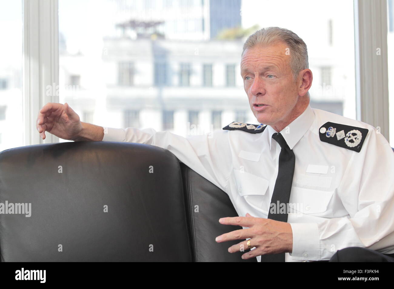 Sir Bernard Hogan-Howe, Commissioner of London's Metropolitan Police in ...