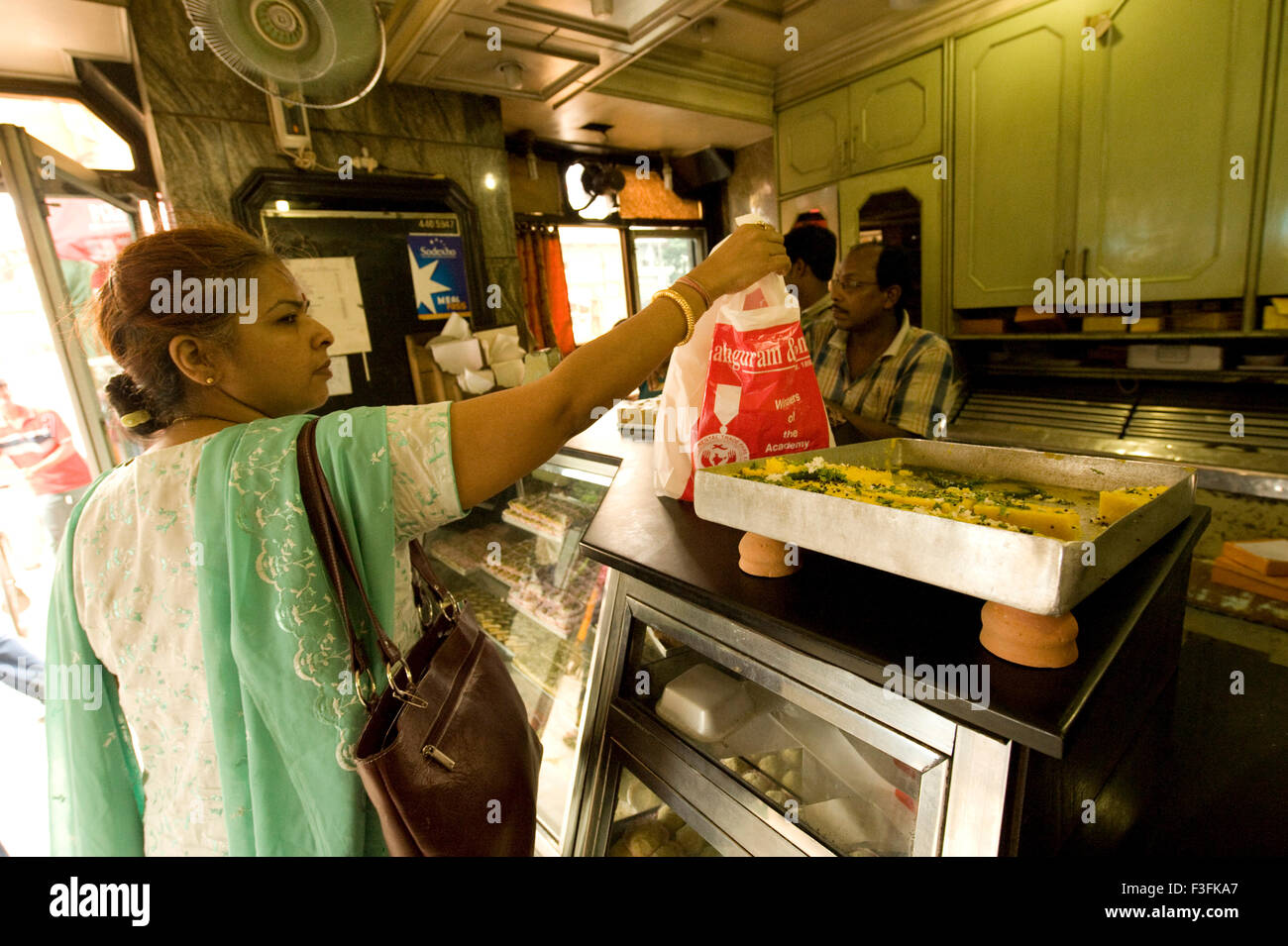 Heritage traditional Bengali sweet shop ; Ganguram ; Calcutta ; West ...
