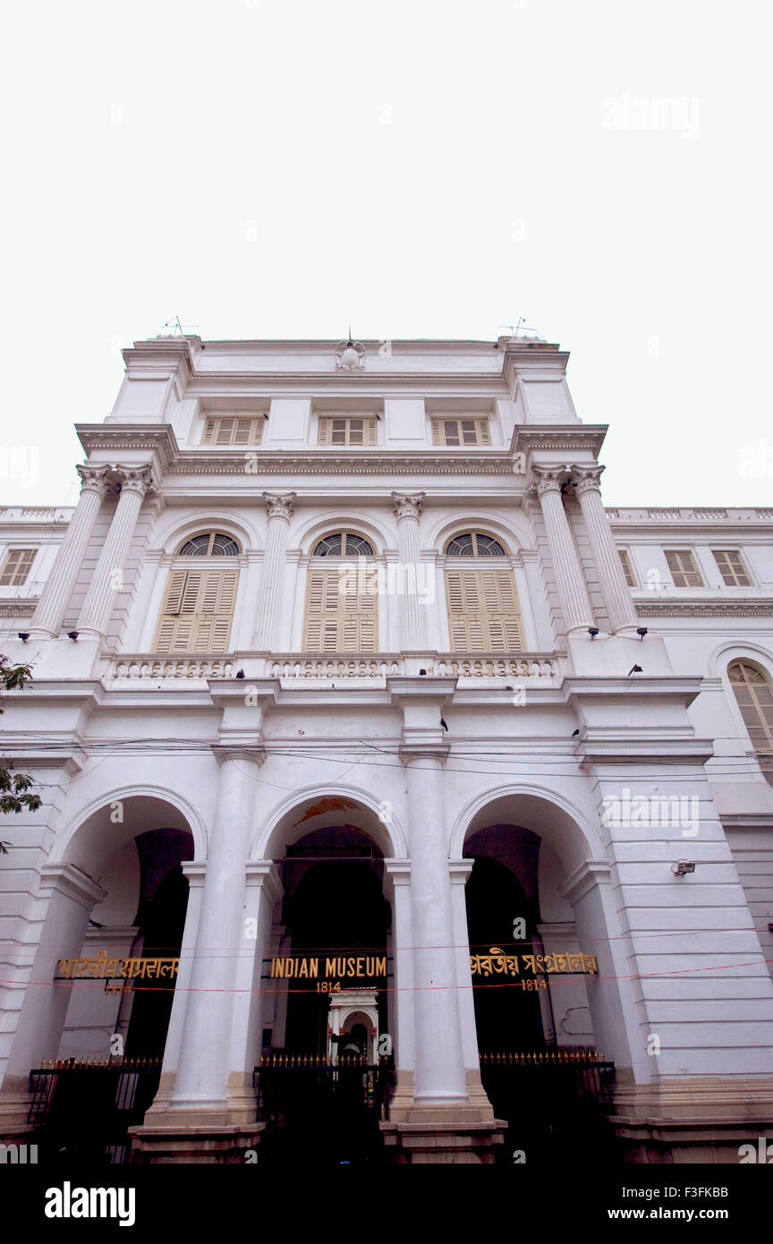 Heritage Indian museum building ; Calcutta ; West Bengal ; India Stock ...