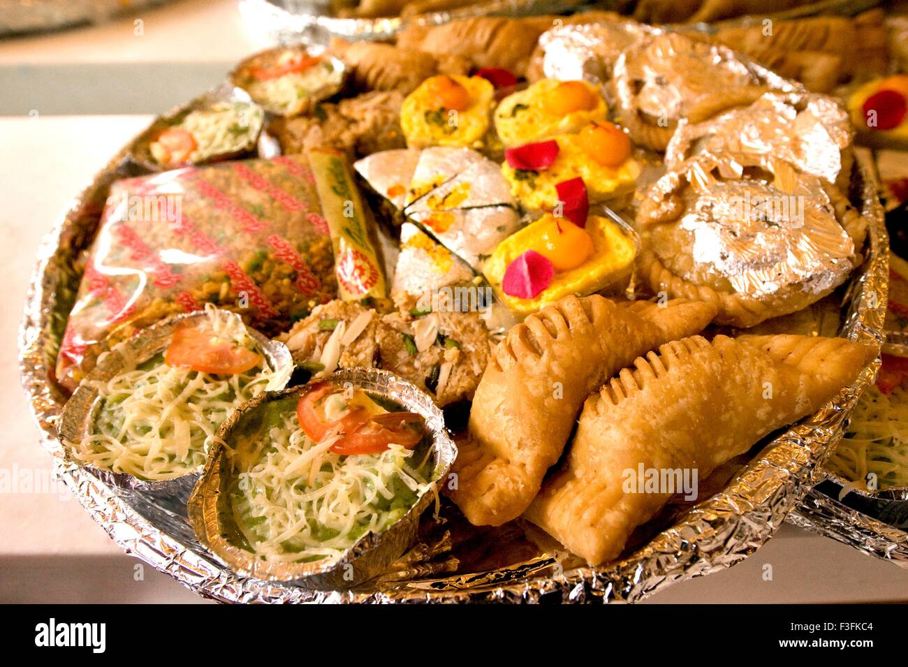 Various items of sweets ; Gupta Brothers Sweet shop ; Calcutta ; West ...