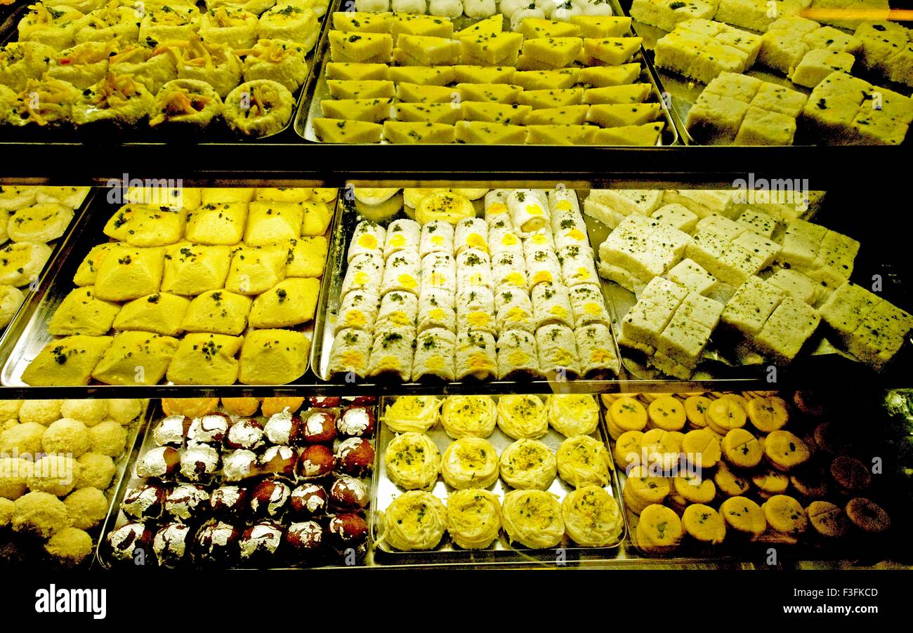 Ganguram's sweet shop at Bhowanipur ; Calcutta ; West Bengal ; India ...