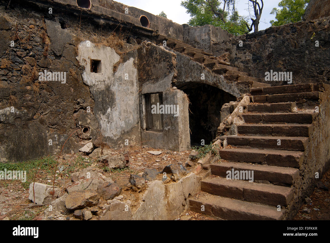 Sewree Fort, Sewri Fort, Bombay, Mumbai, Maharashtra, India, Asia Stock ...