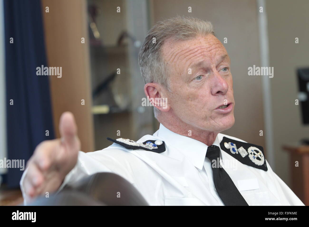 Sir Bernard Hogan-Howe, Commissioner of London's Metropolitan Police in ...