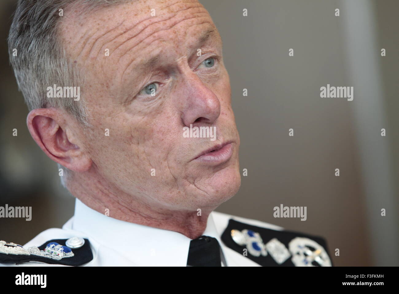 Sir Bernard Hogan-Howe, Commissioner of London's Metropolitan Police in ...