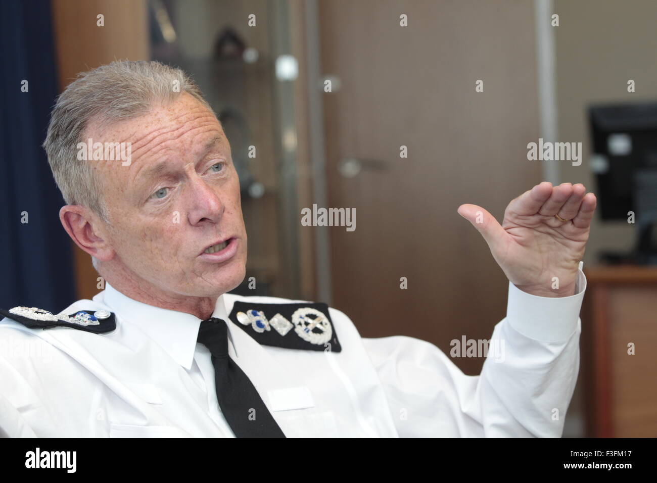 Sir Bernard Hogan-Howe, Commissioner of London's Metropolitan Police in ...