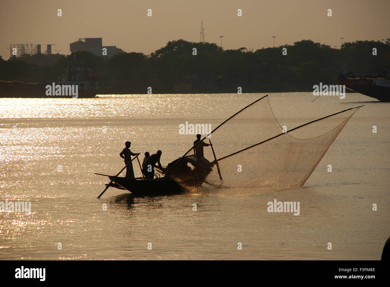 Boating at river Ganga ; Calcutta ; West Bengal ; India Stock Photo - Alamy