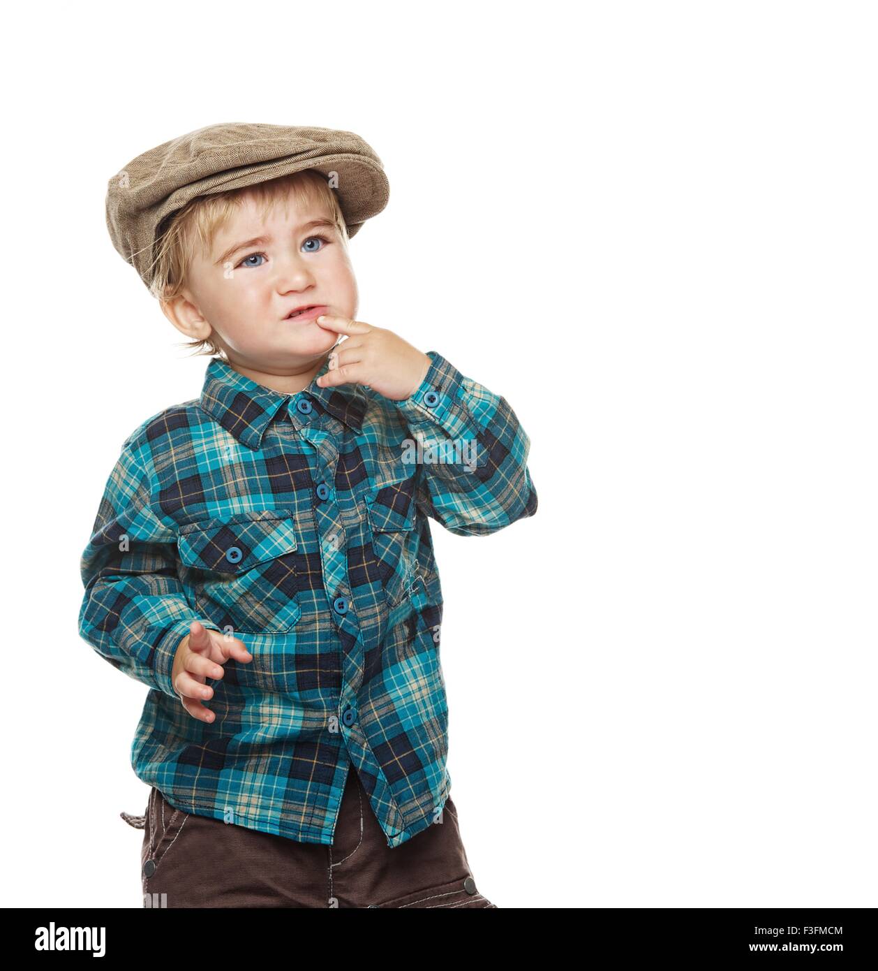 Cute tired little boy Stock Photo - Alamy