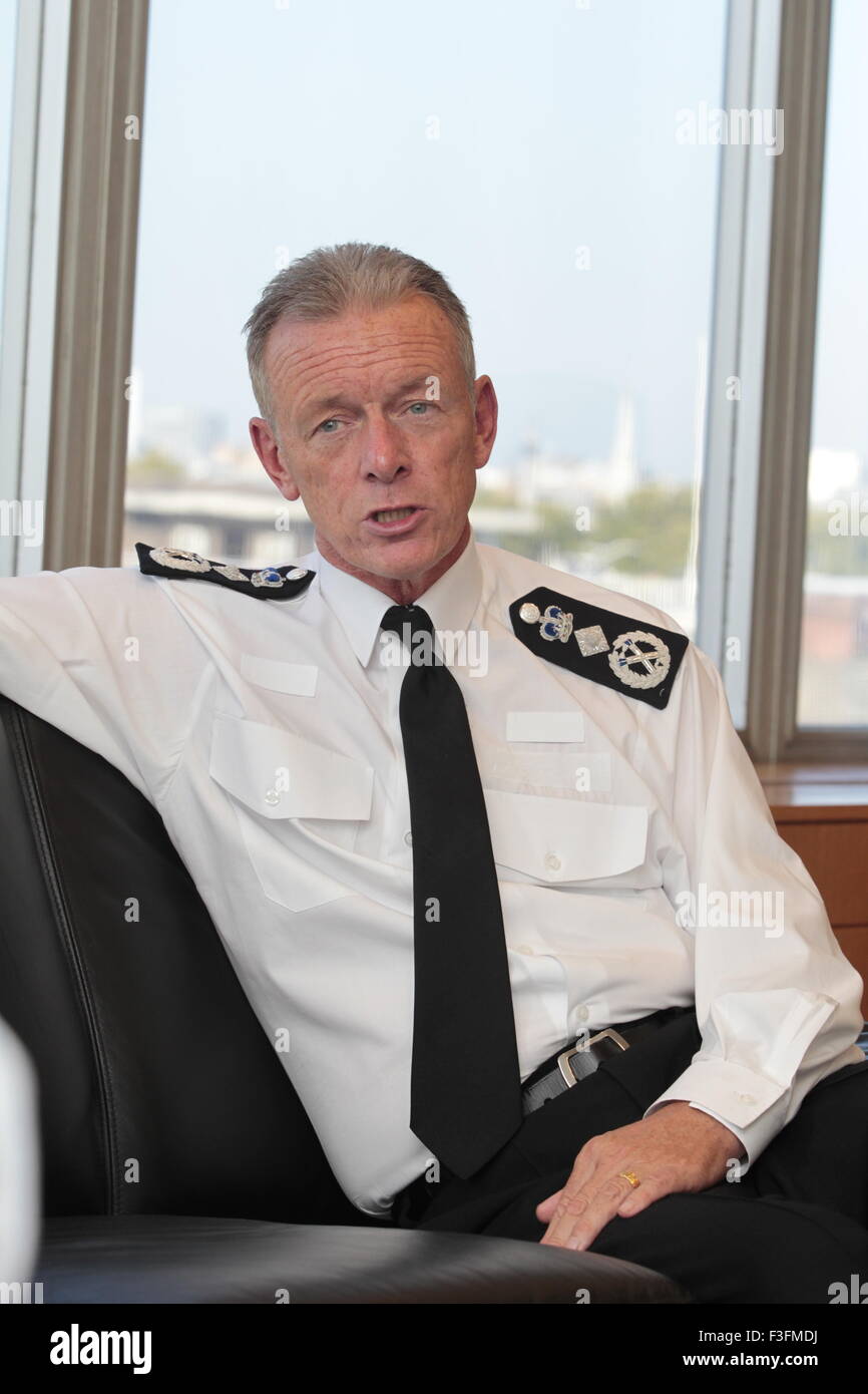 Sir Bernard Hogan-Howe, Commissioner of London's Metropolitan Police in ...