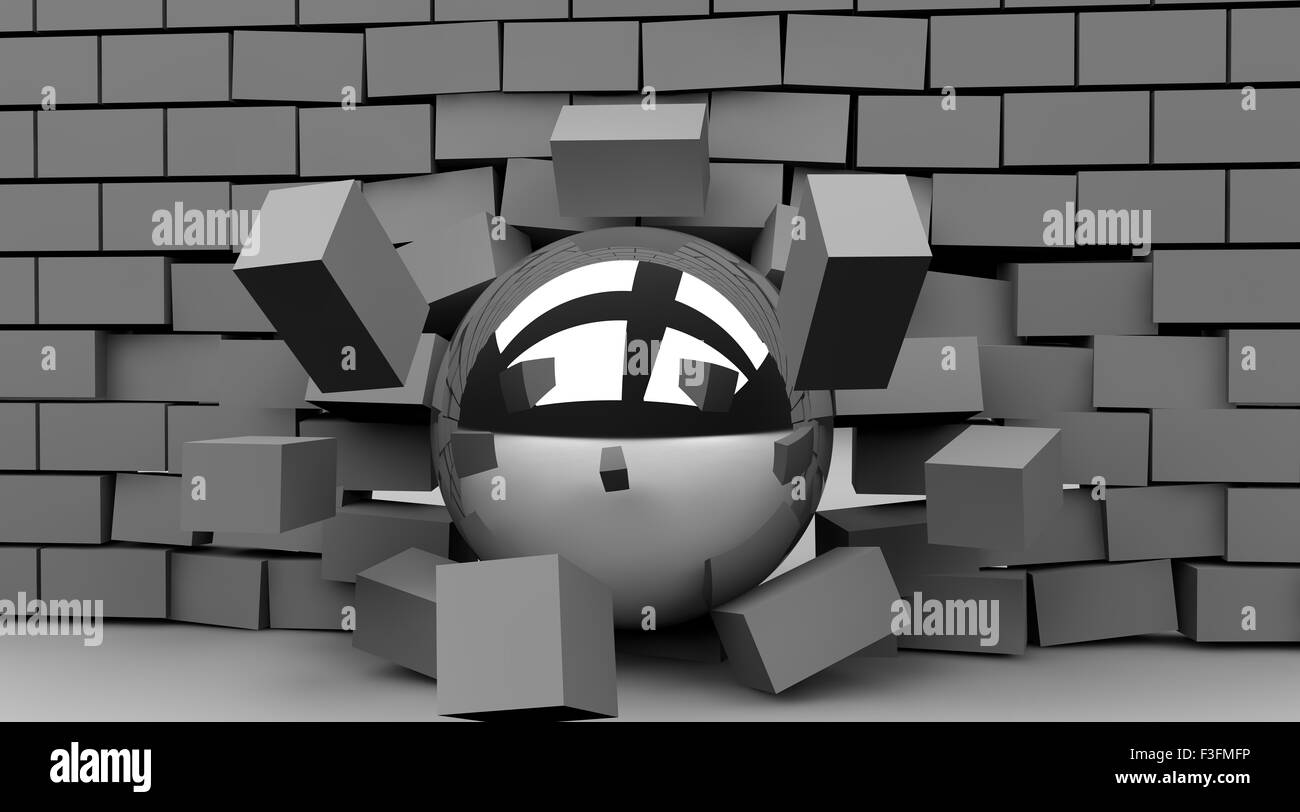Brick ball Black and White Stock Photos & Images - Alamy