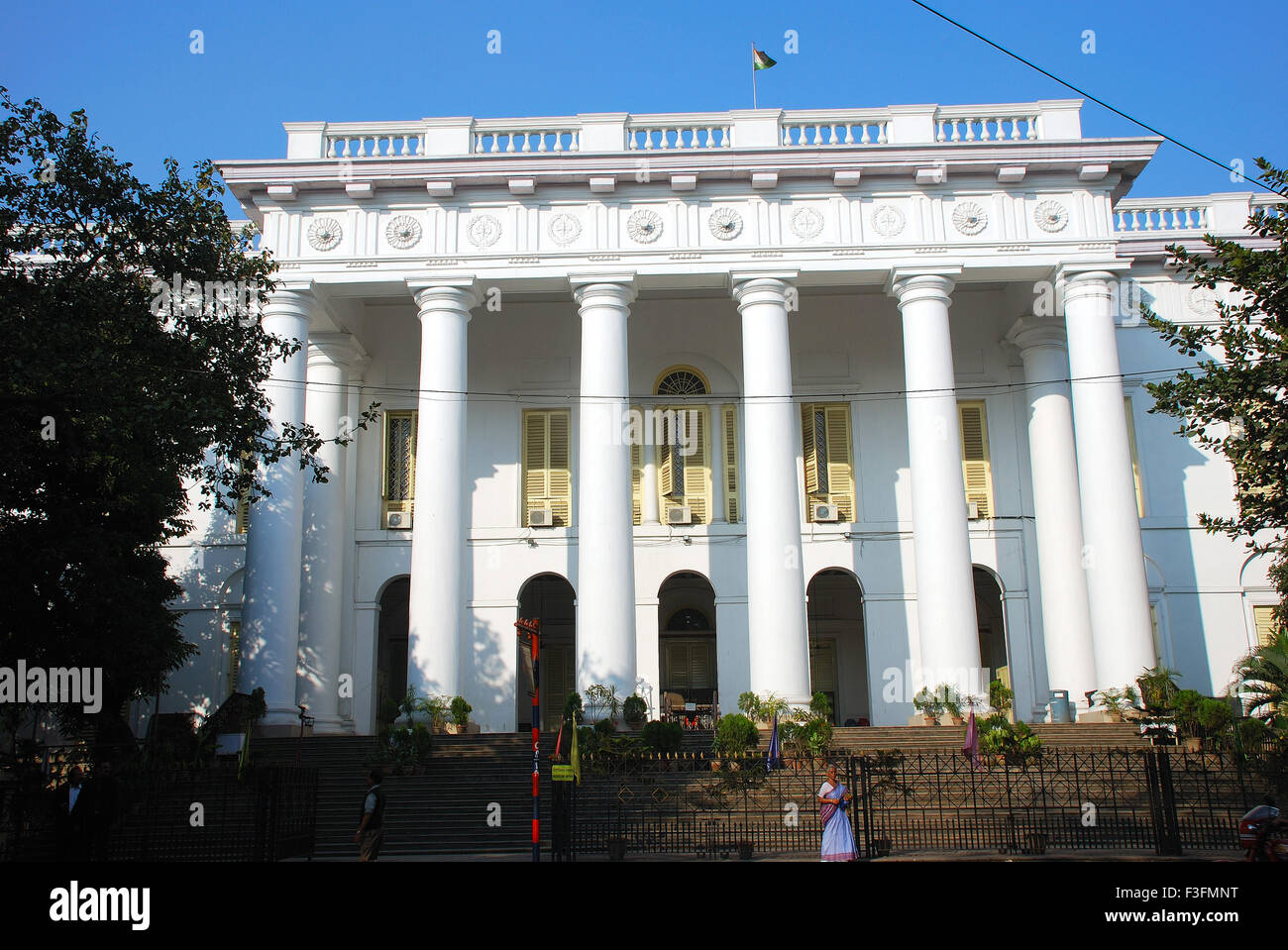 Town hall ; Calcutta ; Kolkata ; West Bengal ; India ; Asia Stock Photo ...