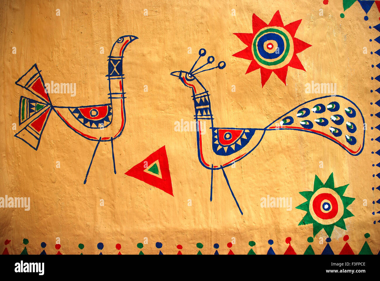 Indian birds artwork hi-res stock photography and images - Alamy