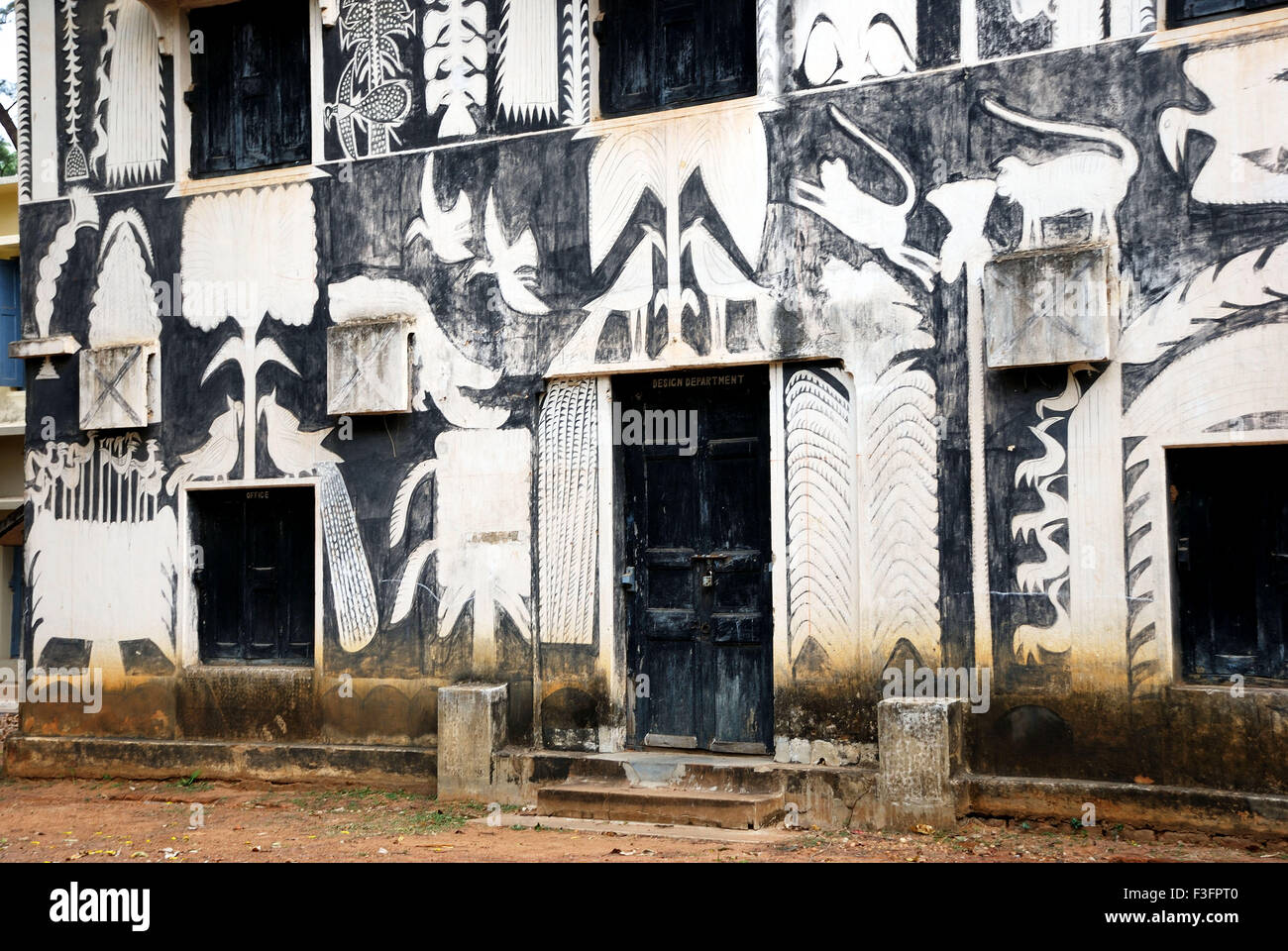 Kala bhavan Shantinekatan ; Calcutta ; West Bengal ; India Stock Photo ...