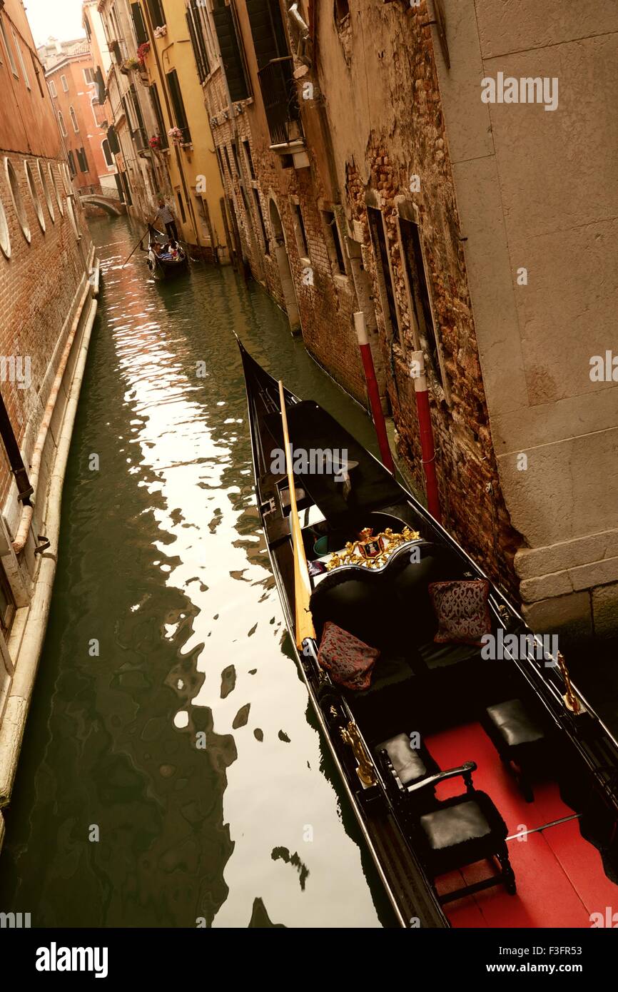 Traditional gondola ride Stock Photo - Alamy