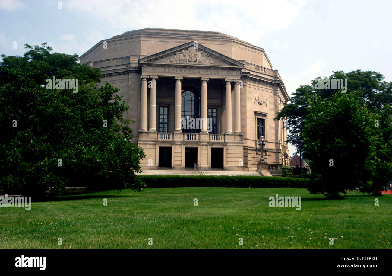 Severance Hall, concert hall, University Circle, Cleveland, Ohio ...