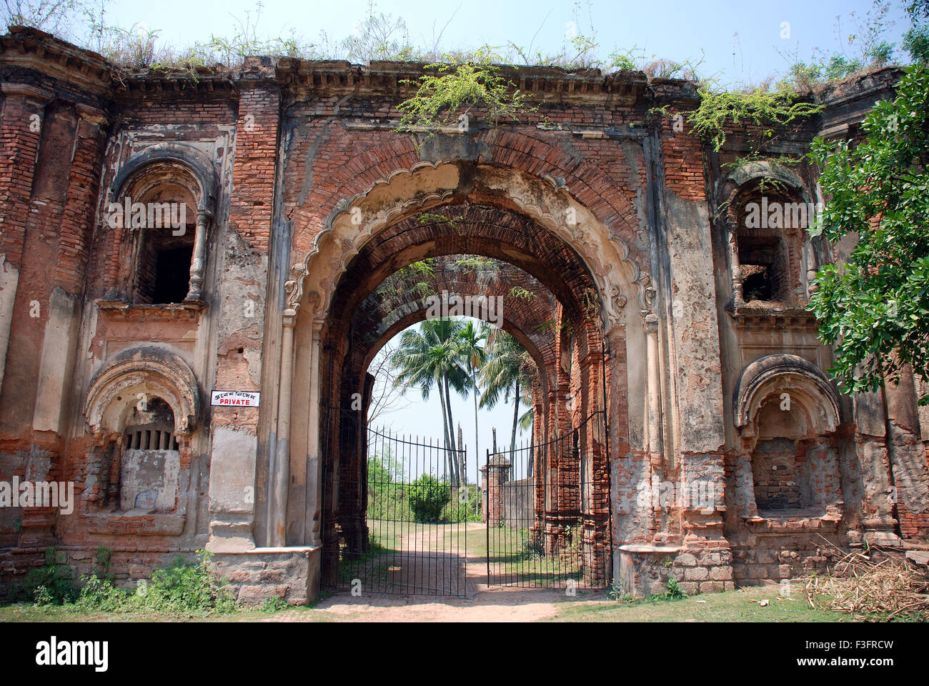 Ruins of mirjafar palace ; Murshidabad ; West Bengal ; India Stock ...