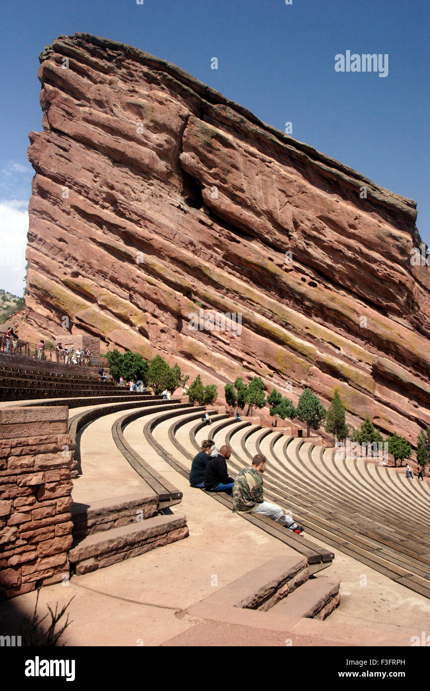 Red rock Park & Amphitheatre built in 1941 ; Denver ; U.S.A. United ...