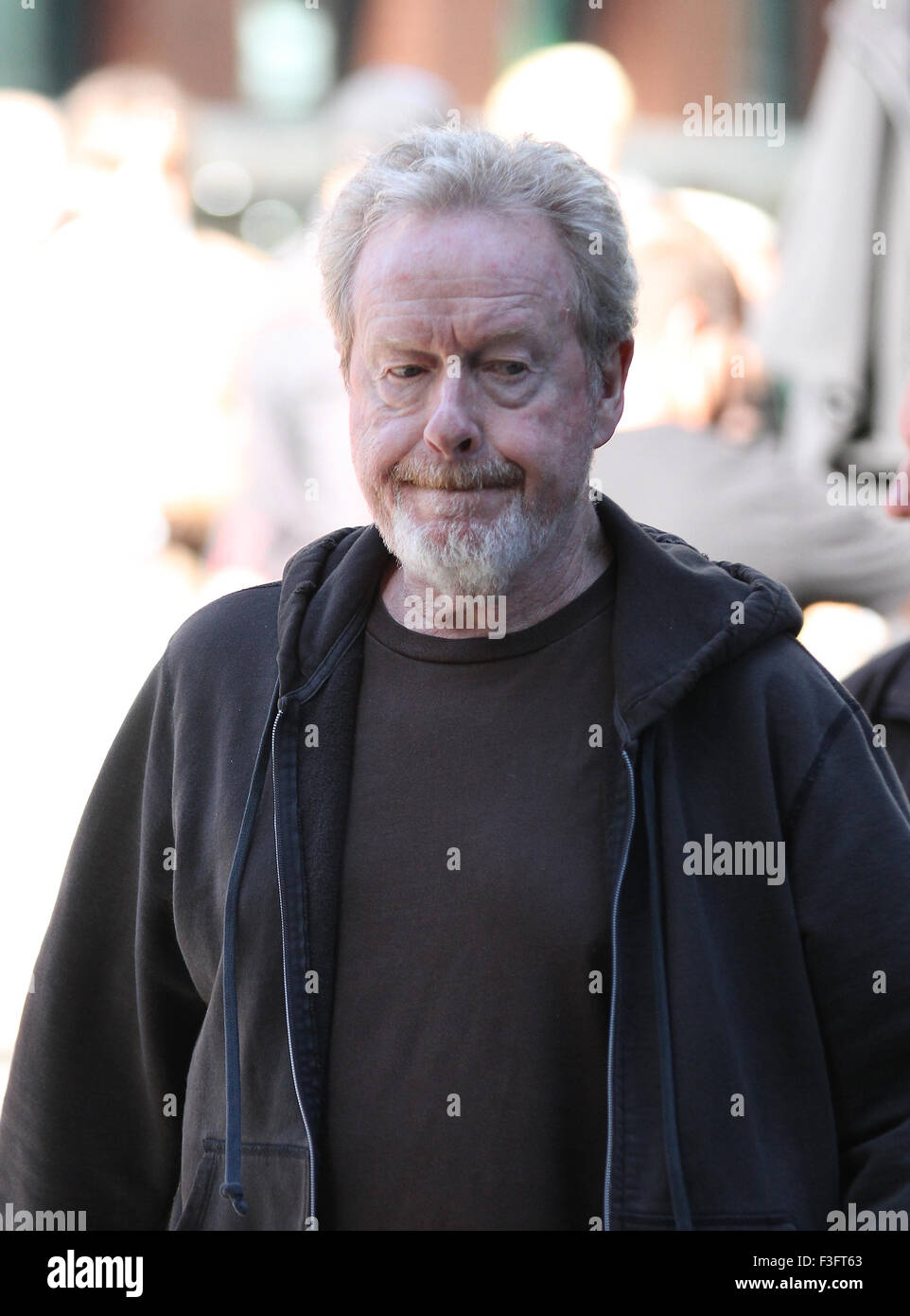 Ridley Scott, Film director seen on set In London Stock Photo - Alamy
