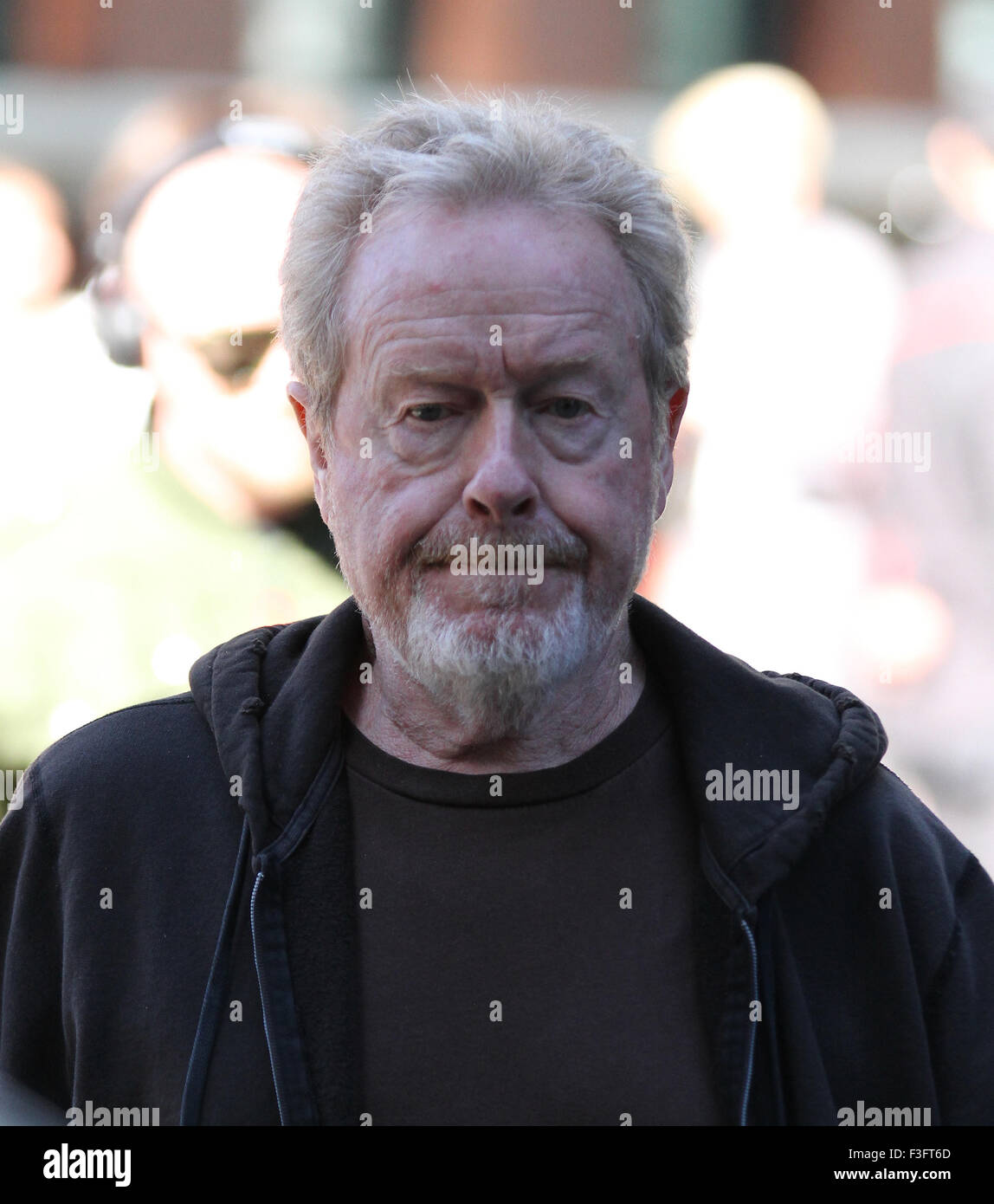Ridley Scott, Film director seen on set In London Stock Photo - Alamy
