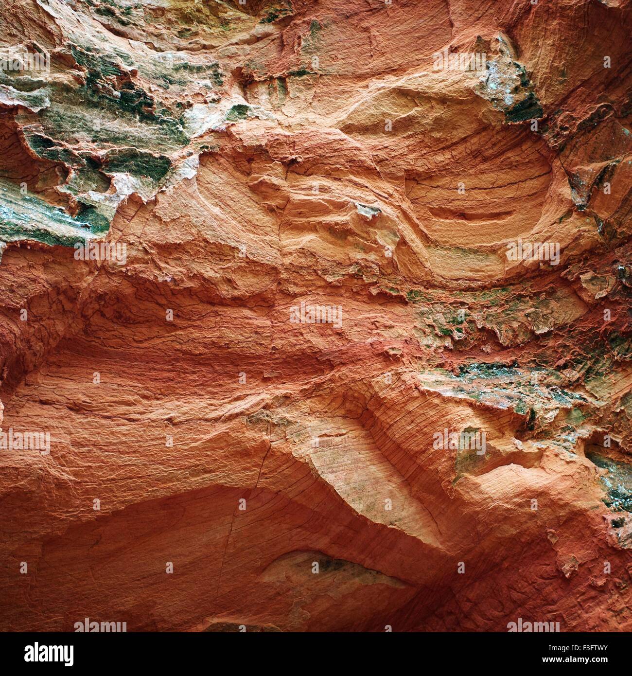 Red clay cliff hi-res stock photography and images - Alamy