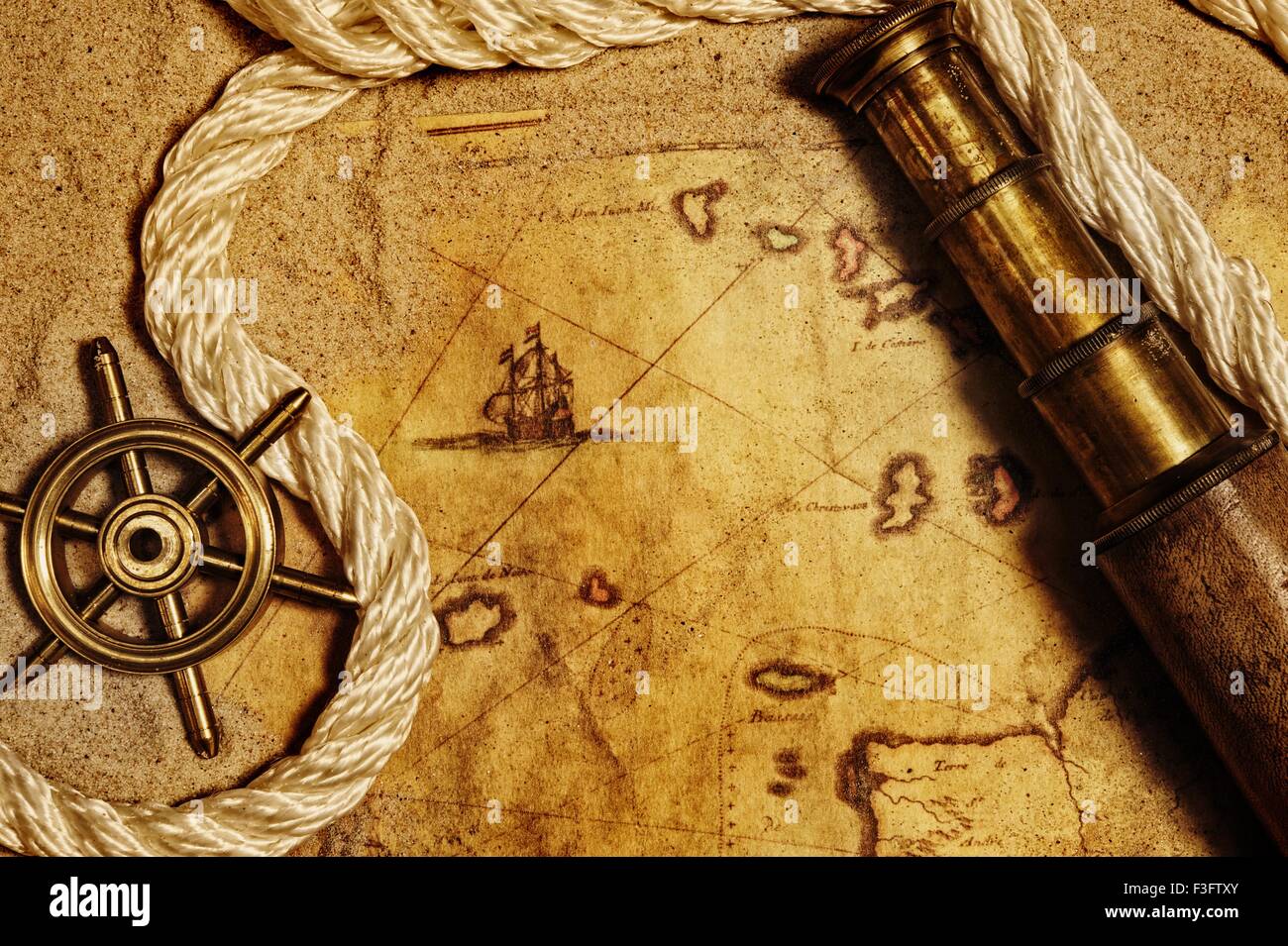 Sea stained rope hi-res stock photography and images - Alamy