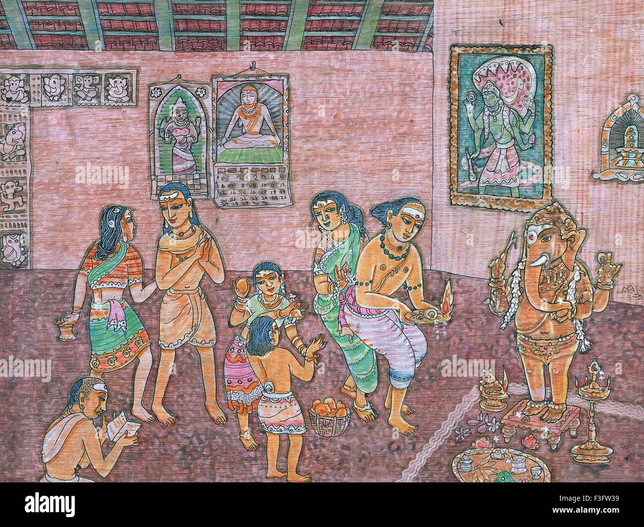 Artist S Rajam Hindu Belief Hindu Hinduism Art Himalayan Academy Art