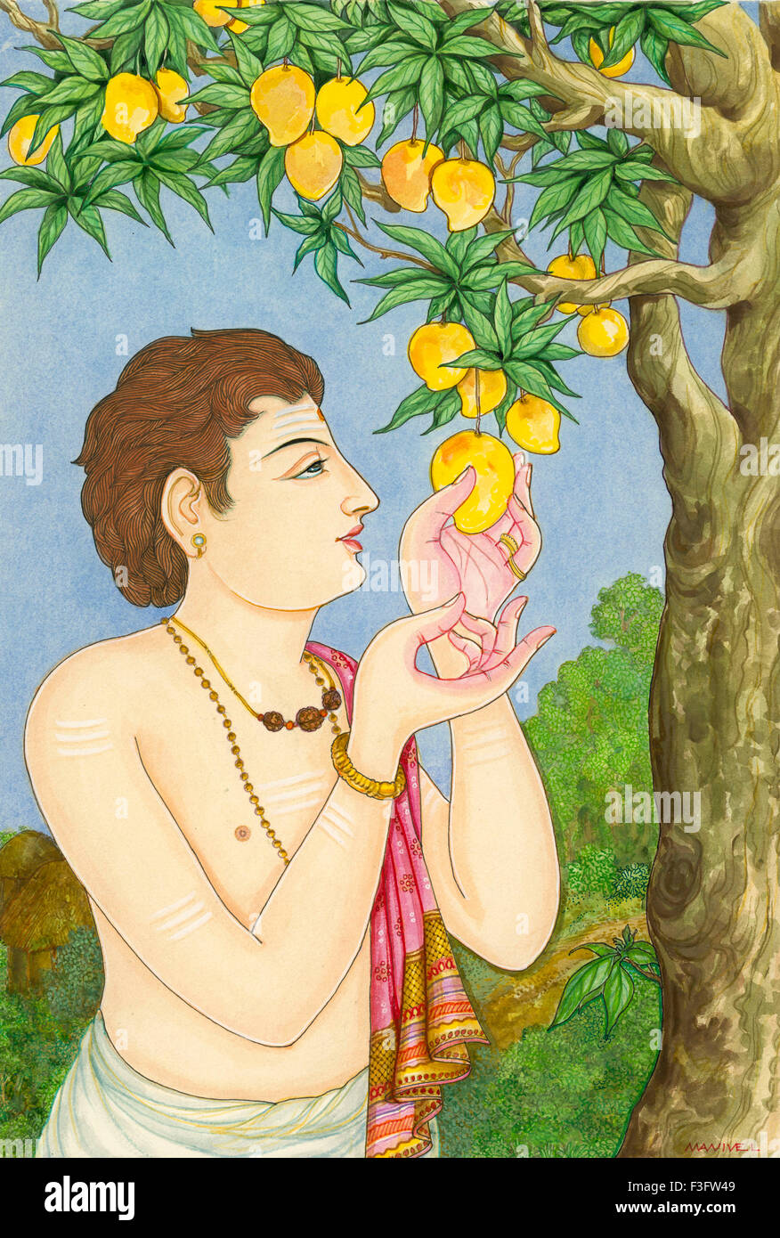 Artist Manivelu ; hindu belief ; hindu ; hinduism ; art ; himalayan ...