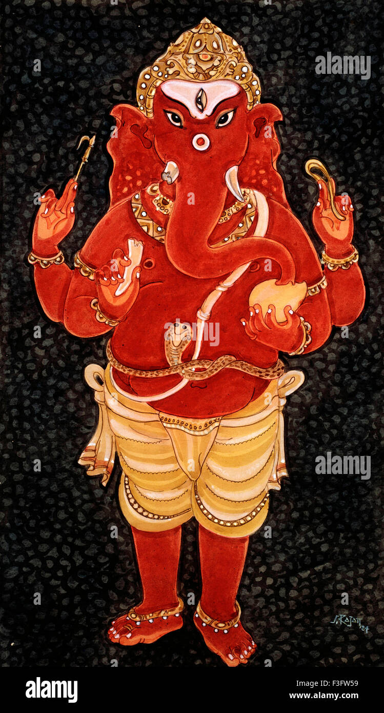 Ganesh sketch hi-res stock photography and images - Alamy