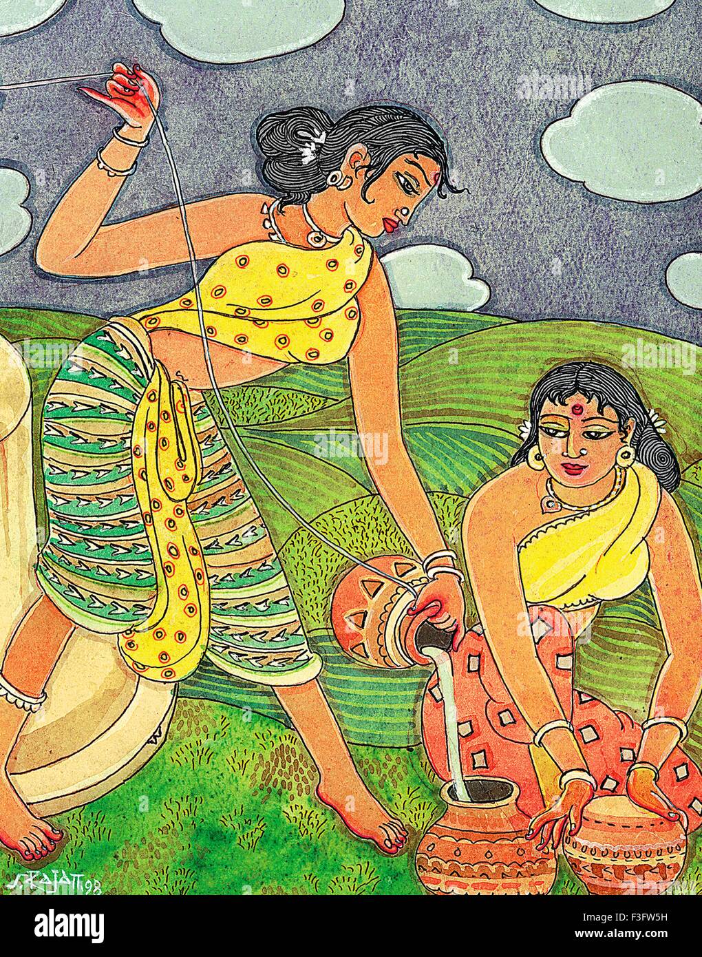 Vedic art hi-res stock photography and images - Alamy