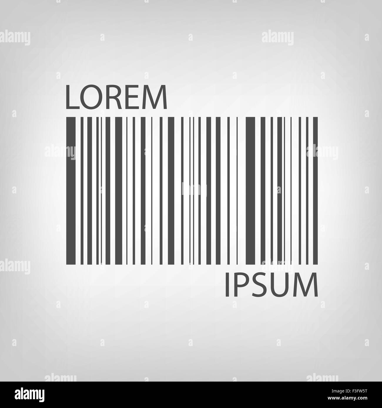 Barcode logo Black and White Stock Photos & Images - Alamy