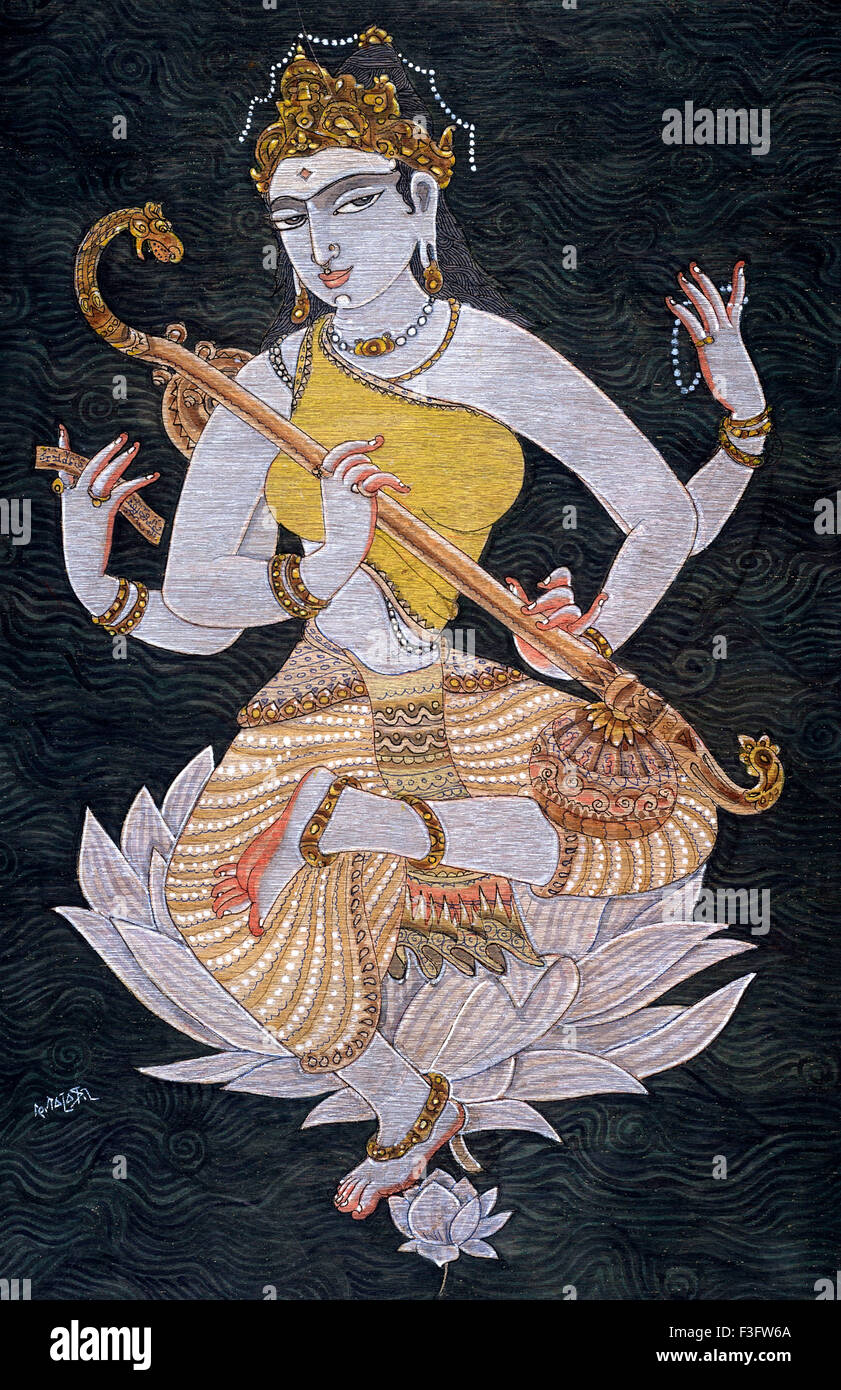 Sarasvati hi-res stock photography and images - Alamy