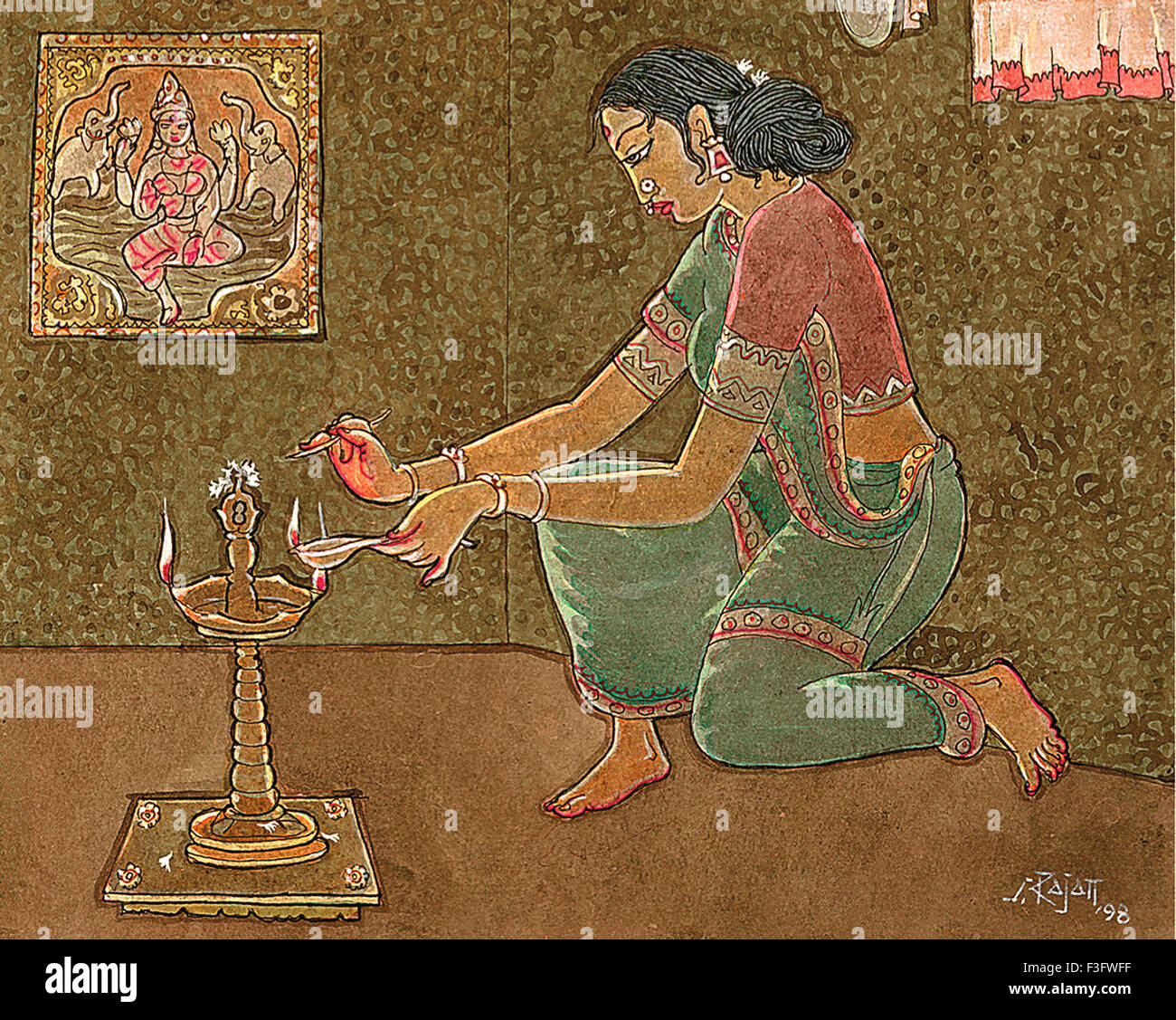 Artist s. rajam hi-res stock photography and images - Alamy