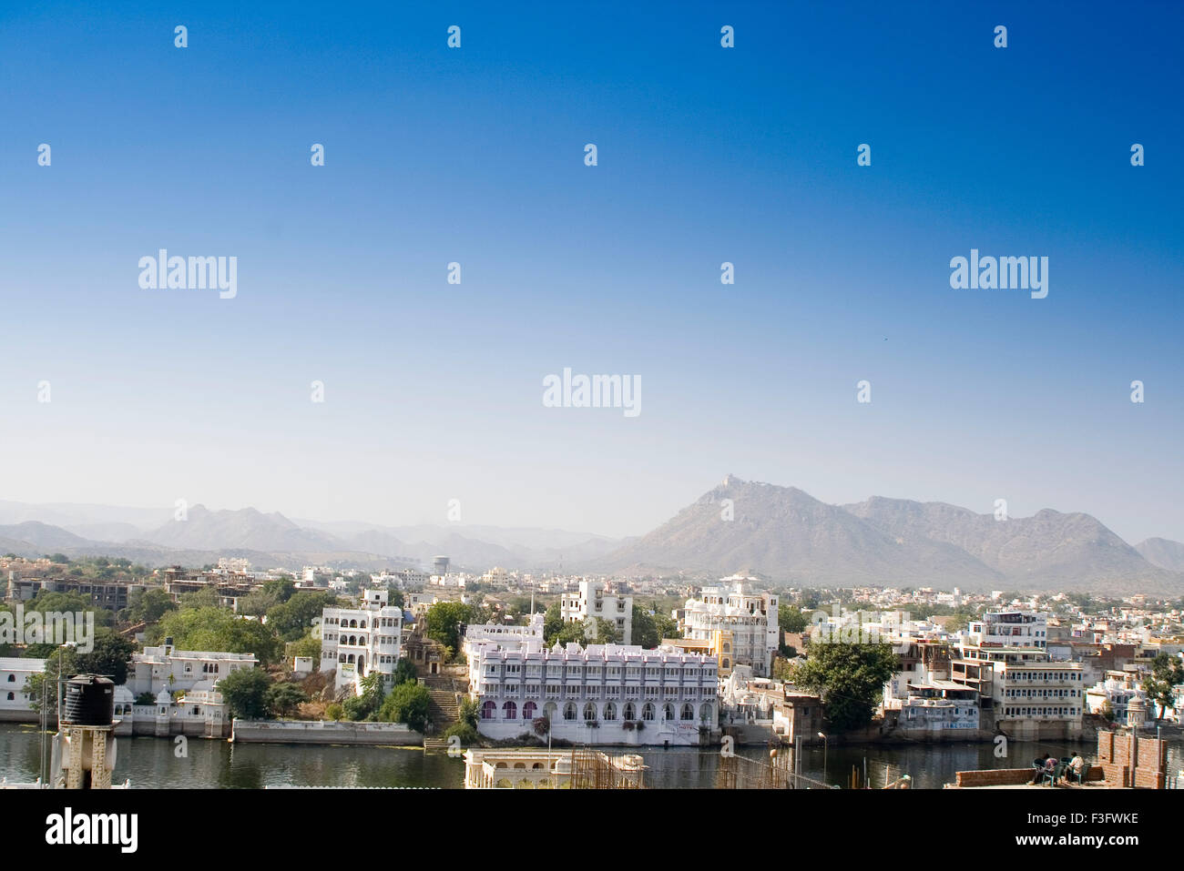 Udaipur top view hi-res stock photography and images - Alamy