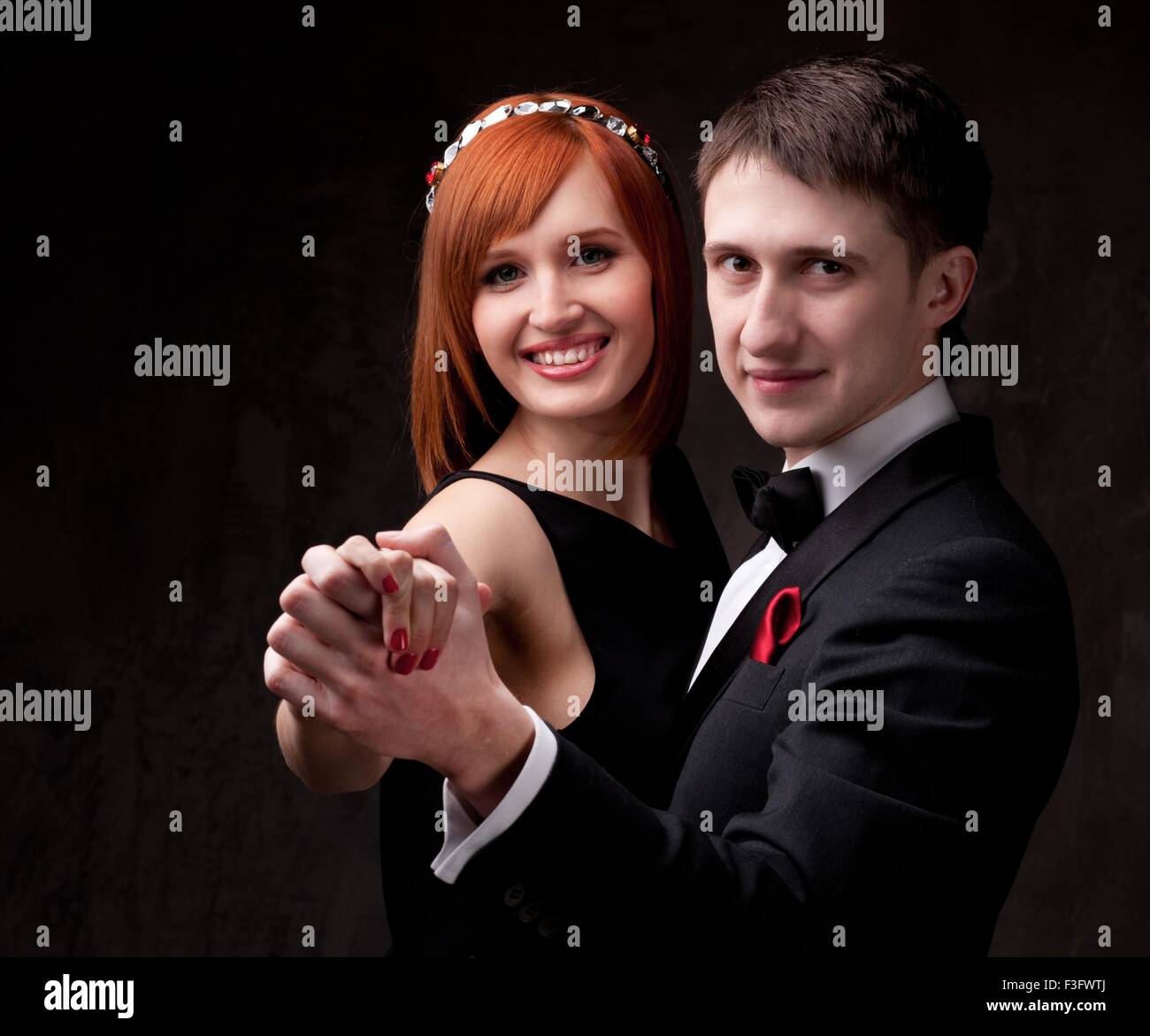 Beautiful smiling couple Stock Photo - Alamy